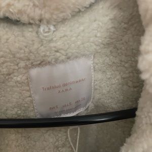 Zara | Jackets & Coats | Zara Denim Fringe Jacket | Poshmark